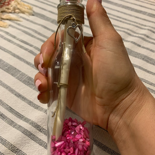 Personalized Message in a Bottle + Gift Box | Say Anything You Want ...