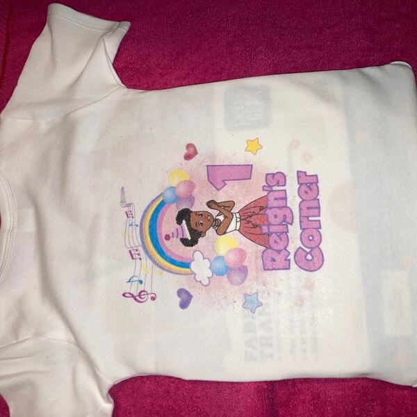 Custom Gracie's Corner Birthday Shirt: Personalized Girl's Tee (PNG ...