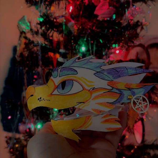 Printable Paper Dragon Puppet Template Base Pattern - Etsy