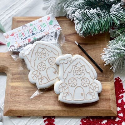 Christmas PYO Cookie Treat Bag Topper/ Printable Treat Bag Toppers ...