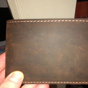 Mens Wallet, Travel Journal With Pockets, Passport Wallet, Leather ...