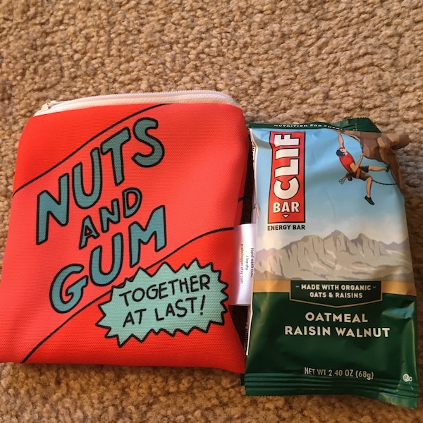 The Simpsons Reusable Snack Bag Homer Simpson's Nuts and Gum Eco ...