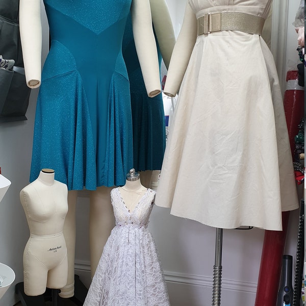 Size 10 Professional Tailors Female Dress Form With Collapsible ...