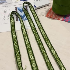 Baltic Style Weaving on the Inkle Loom - Etsy