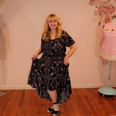 Sewing Pattern Womens Maxi Dress in Misses & Plus Sizes, Butterick ...