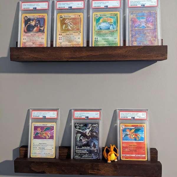 Custom Card Display Shelf: Collectible Card Stand - Etsy