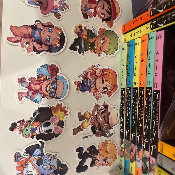 Shanks - Matte Vinyl Sticker - Anime - ( 3 in / 7,6 Cm) - Etsy