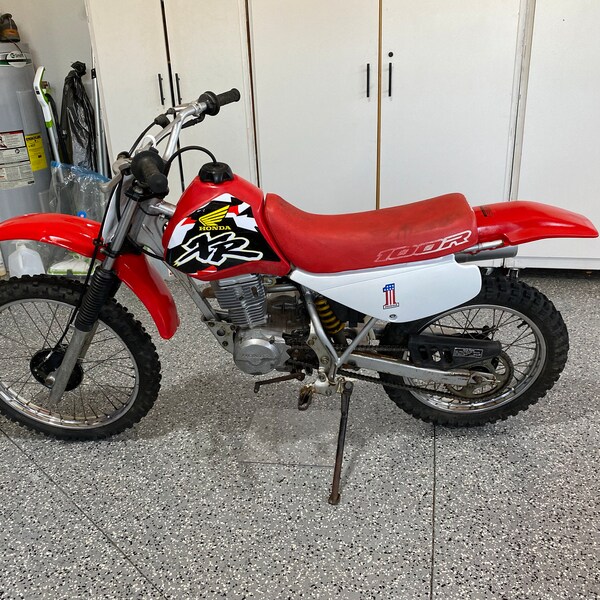 HONDA 600 XR 400 XR200 XR250 XR 400 XR600 Graphics Fuel Tank Gas Tank ...