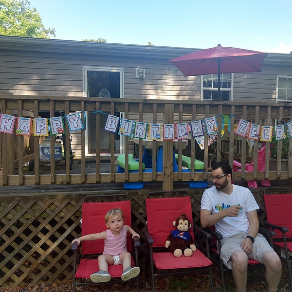 Muppet Babies Banner, Happy Birthday Banner, Muppet Babies Party ...