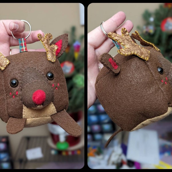 Adorable Axolotl Handmade Felt Plushie Keychain - Etsy