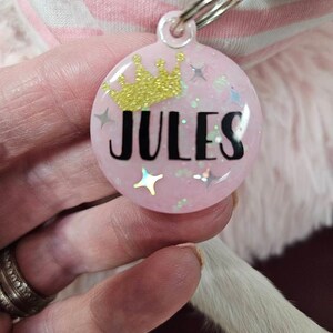 Princess Pet Tag - Etsy