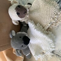 Midi Cuddles Comfort Blankets PDF Knitting Pattern Download - Knitted ...