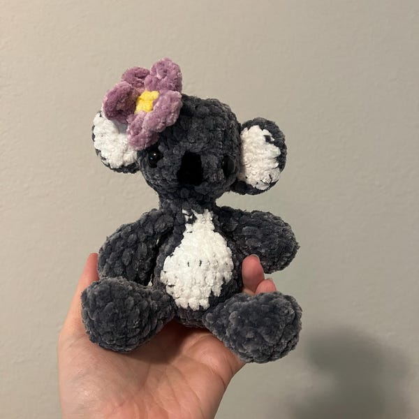 Kip Koala - PDF Crochet Pattern - LOW SEW Koala Bear Plushie / Stuffie ...