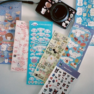 20 Korean Stickers Sheet Package Set Mystery Kawaii Stickers Pack Polco ...