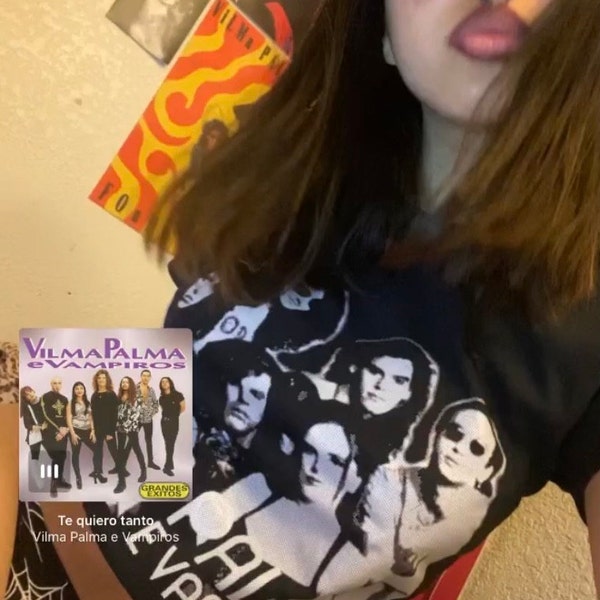 Caifanes ,rock Mexicano , First Album Band , Black T-shirt ,for Women ...