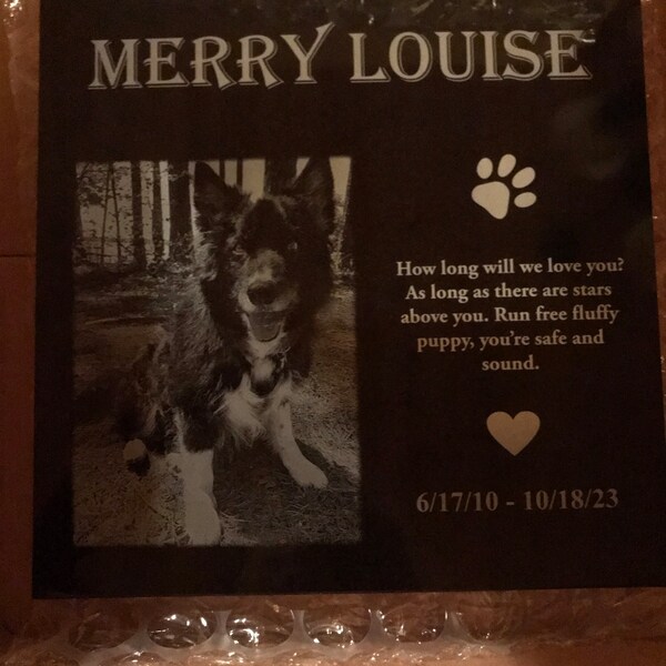 12x12 Personalized Pet Headstone, Goat, Cow, Horse, Pig Farm Tombstone ...