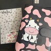 BLACK Cow Budget Binder Cow Print Budget Binder Cow Pattern Book Budget ...