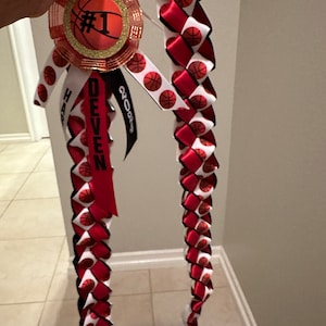 Swimmer/swim Team Ribbon Lei//graduation Leis/senior Night/sport Night ...