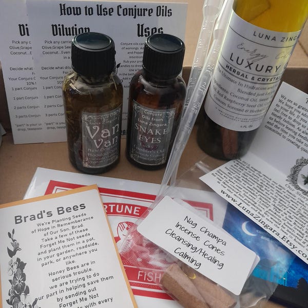 Snake Eyes Oil, Conjure Oil, Gamblers Oil, Fast Luck Oil, Lucky Conjure ...