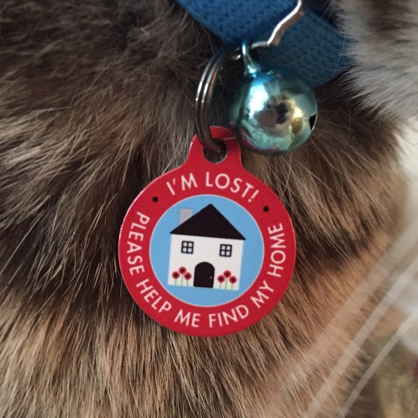 Pet ID Tag - I'm Lost! - Etsy