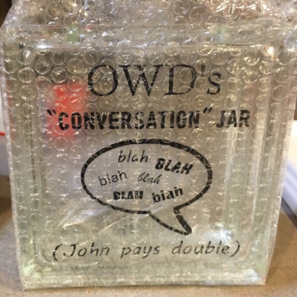 Family Swear Jar - Savings Bank - You Say It You Pay It - Family Curse ...