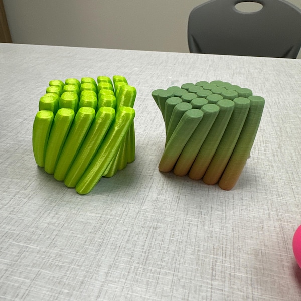 Fidget Wobble Triangle Toy Print in Place | Digital STL File for 3D ...