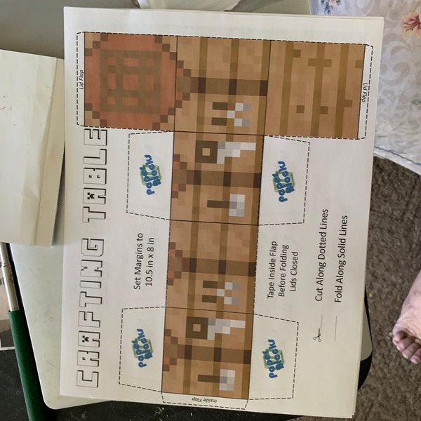 3D Minecraft Blocks - Instant Download - Full Set - Etsy