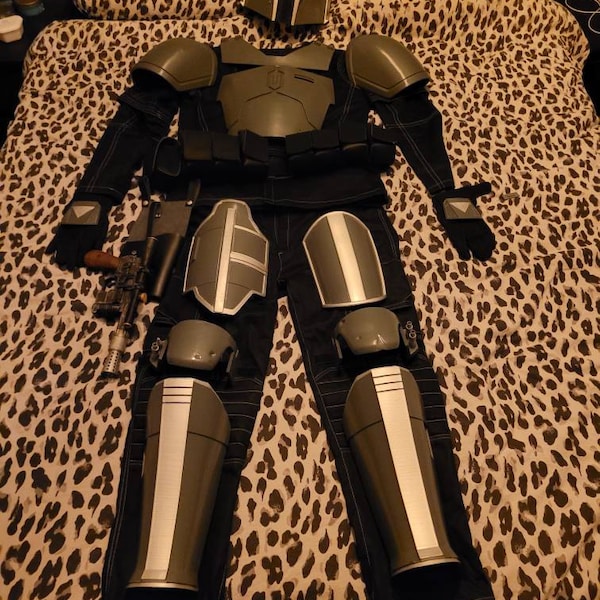 Season 3 Modern Mandalorian Post Imperial Style Beskar Upper Armor Set ...