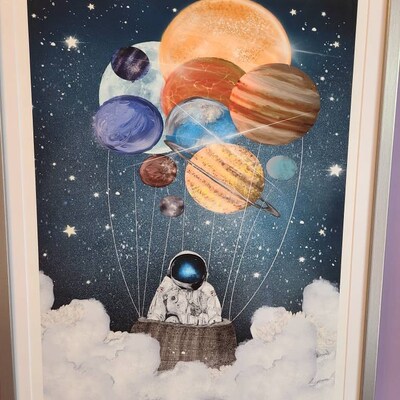 A Space Adventure. Solar System Print, Solar System Poster, Solar ...