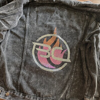 Custom Bling Iron on Transfer Personalize Decal Hot Fix Company Bling ...