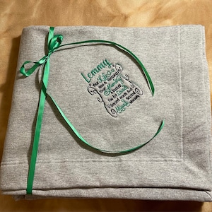 Sympathy Memory Your Life Was A Blessing Machine Embroidery Design ...