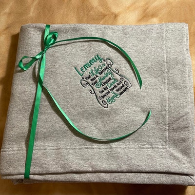 Sympathy Memory Your Life Was A Blessing Machine Embroidery Design ...