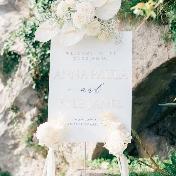 Wedding Seating Chart Acrylic Wedding Seating Chart With 3D Acrylic ...