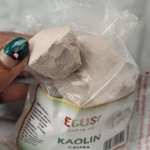 1kg Kalaba Marble Chalk Kaolin Calabar-edible Clay - Etsy