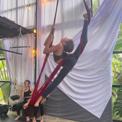 Hand Loop in Cotton for Aerial Acrobatics, Lyra Loop, Hoop Loop, Circus ...