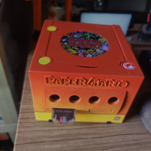 Paper Mario Custom Gamecube Jewel, Badge, Faceplate - Etsy