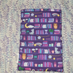 Library Card Book Sleeve, Reading Accessories, Book Lover Gift, Bookish ...