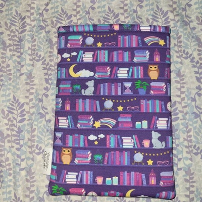 Library Card Book Sleeve, Reading Accessories, Book Lover Gift, Bookish ...