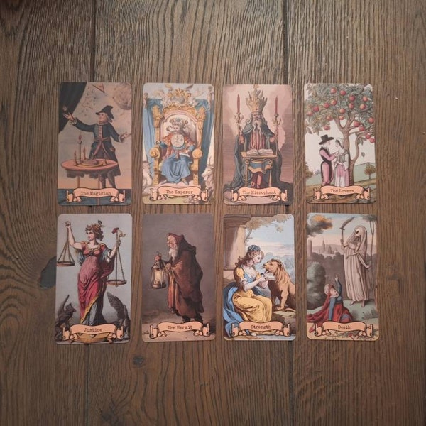 Vintage Tarot Deck, Vintage Tarot Cards, Old Tarot Deck, Old Tarot ...