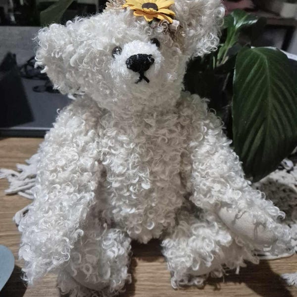 Chester PRINTED Large 20 Inch Jointed Teddy Bear Sewing Pattern by ...