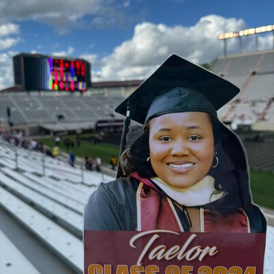 Custom Graduation Big Head Photo Fans Personalized Hand Fan Graduation ...