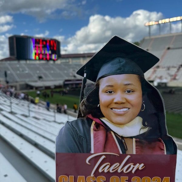 Custom Graduation Big Head Photo Fans - Personalized Hand Fan ...