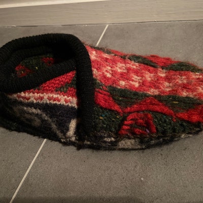 Upcycled Crossover Slippers PDF Pattern Sizes: Youth 13,1-3 Women 4-13 ...