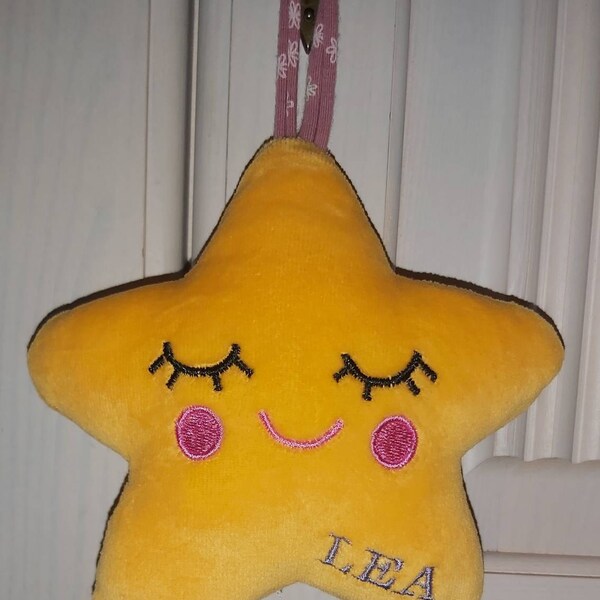 Star Embroidery Pattern, in the Hoop ITH, Softie Stuffie Plushie Kids ...