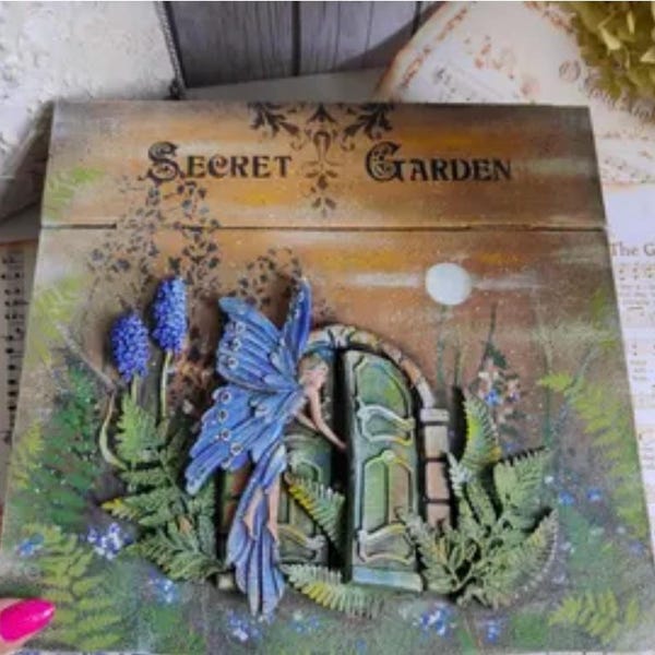 Handcrafted Rustic Mouse House - Year-round Fantasy Decoration ...