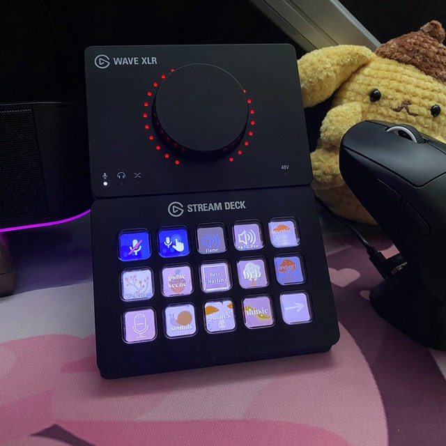 MK2 Stream Deck and Wave XLR Stand - Etsy MK2 Stream Deck and Wave XLR Stand - Etsy