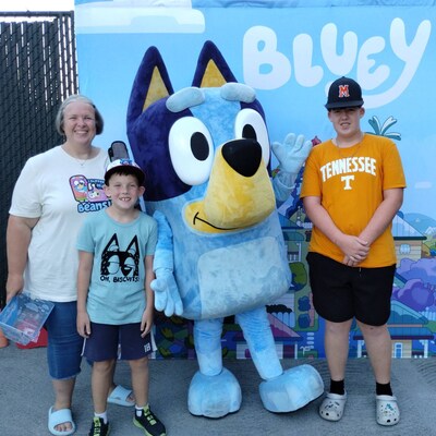 Bluey Sticker Hecuba Bluey and Friends Gnome Garden Gnome - Etsy