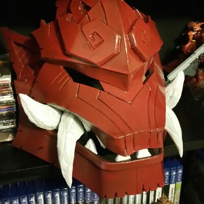 Female Barioth Armor Headdress Cosplay Pattern - Etsy