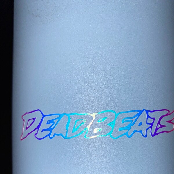 Deadbeats Decal / Sticker - Deadbeats Car Decal - Deadbeats Bumper ...