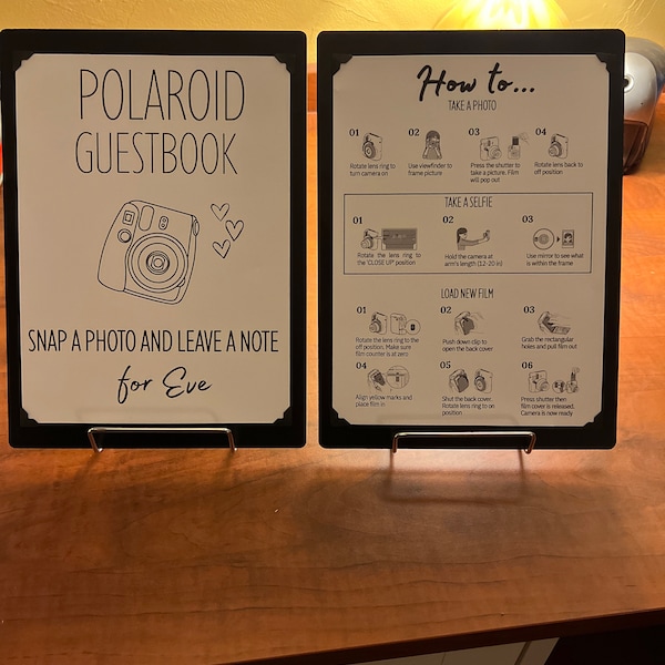 Wedding Time Capsule Sign Template Card, Message for Bride and Groom ...